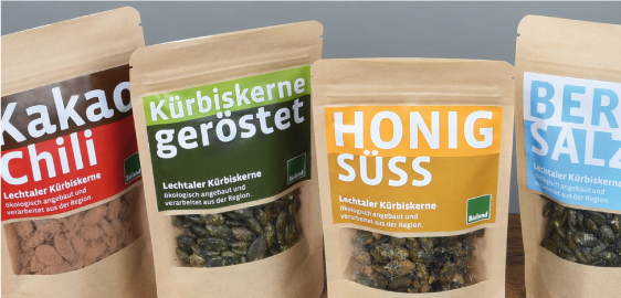 Kürbiskerne in Biolandqualität direkt vom regionalen Erzeuger